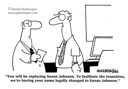 Cartoon – To facilitate the transition | HENRY KOTULA